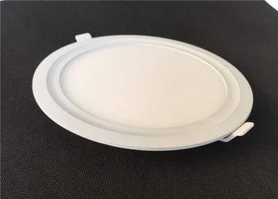 China Ultra Slim Recessed Led Panel Light 15W Round IP44 With Plastic Back Cover for sale