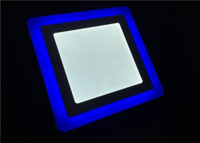 China 16 watt Hanging Square Double Color LED Ceiling Panel Llight Commercial Lighting for sale