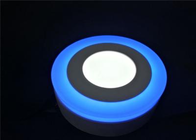 China Aluminum 3W + 3 Watt Slim Led Panel Round Surface SMD AC With Isolated Driver for sale