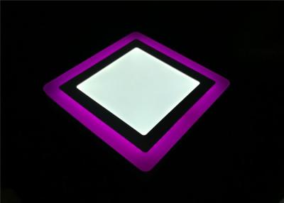 China Square Double Color Led Panel 16W Home Decorative AC 85-265V Input For Home for sale