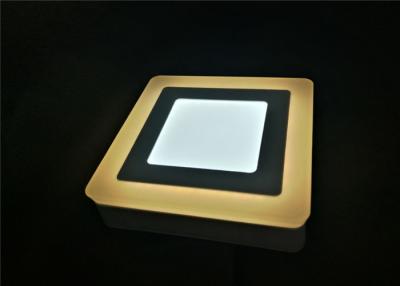 China Ceiling Double Color Led Panel 9W Surface Spotlight White + Yellow Edge Lit for sale