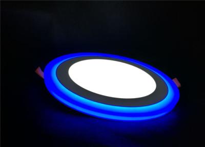 China 2835 SMD Double Color Led Panel 12W + 4W Ultra Slim Recessed Ceiling Fixtures for sale
