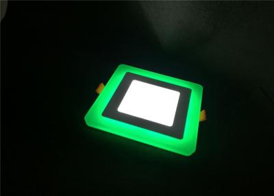 China Ultra Thin Colored Led Recessed Lighting , 110*110mm Input 85-265V Coloured Led Lights for sale