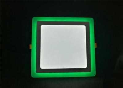 China Concealed Square Two Color LED Panel Light , Commercial Color Led Recessed Lights for sale