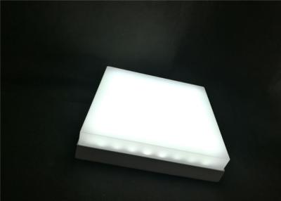China Square Surface Mount Led Panel 12W Edgeless For Office ECO Friendly Energy Saving for sale