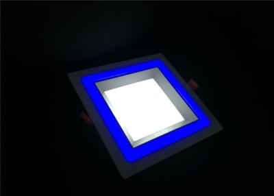 China Blue Edge Colour Changing Led Downlights , 60Hz White Warm Led Downlights for sale