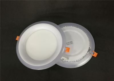 China Ra80 Blue Flush Mount Downlight 18w + 6w 2 Color Cabered for sale