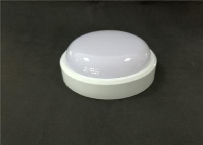China Plastic Round LED Bulkhead Lamp 15 Watt / Office Security Bulkhead Light for sale