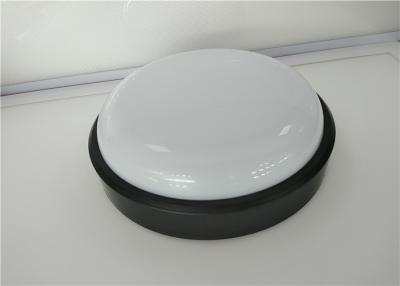 China Outside Black 20 Watt LED Round Bulkhead Light PC Bracket For Hallway Or Corridor for sale