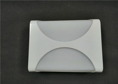 China Bulkhead Outdoor Plastic Squarre LED Wall Lights 24W With Eyelid Shield for sale