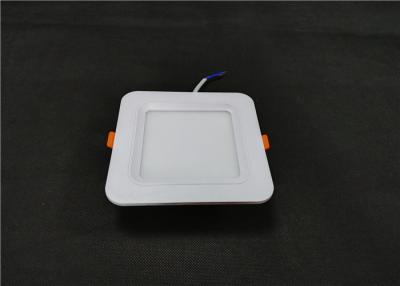 China 6W Square Super Slim Integrated LED Lights Flat Ceiling Panel Light High PF 0.9 for sale