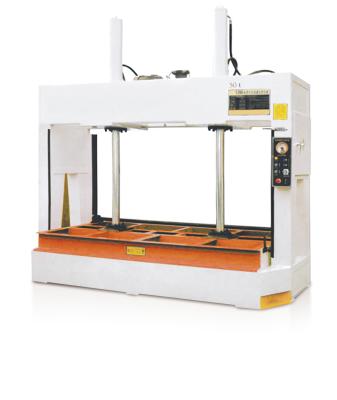 China Hydraulic Cylinder 50T Cold Press Machine For Aluminum Board Wooden Door 1300mm for sale