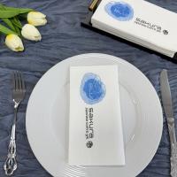 China Thick Airlaid Paper Lunch Napkins Luxury Disposable Napkins For Restaurant With Logo for sale