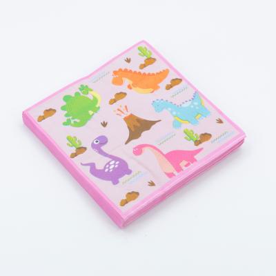 China Festival Printed Paper Napkins Wedding Lunch Paper Napkins Decoration for sale