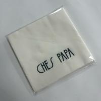 China 33×33cm Linen Feel Paper Napkins 3Ply 1/4 Fold Air Laid Napkins OEM ODM for sale