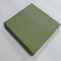 China 33×33 Airlaid Paper Napkins 1/4 Fold Olive Green Paper Napkins Eco Friendly for sale
