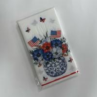 China 30×40 1/6 Folded Dinner Napkins Paper OEM Printable Paper Napkins for sale