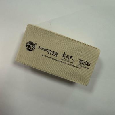 China 33×33cm Bamboo Cocktail Napkins 2Ply Bamboo Pulp Disposable Napkins for sale