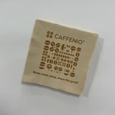 China 18gsm Bamboo Dinner Napkins Printed Or Plain Bamboo Paper Napkins for sale