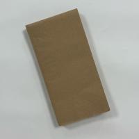 China 3 Ply 1/8 Fold Brown Paper Napkins Wedding & Bar Decorative Paper Napkins for sale