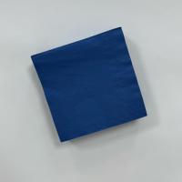 China 25CM Navy Blue Paper Napkins Customised 2 Ply Dinner Napkins for sale
