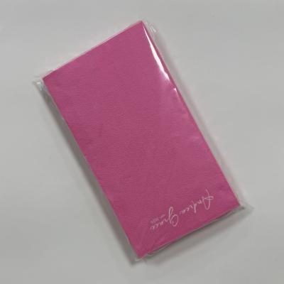 China 3Ply Cocktail Paper Napkins 42*33 Pink Paper Napkins 100PCS/PACK for sale