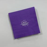 China OEM Colorful Personalized Paper Napkins For Wedding Hotel Party for sale