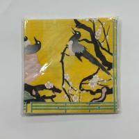 China 33×33cm Printed Paper Napkins 18gsm Disposable Cocktail Serviettes for sale