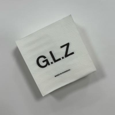 China 23*23 Embossed Dinner Napkins Super Soft 3 Ply Cocktail Napkins for sale