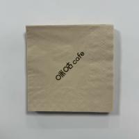 China 21*21cm Embossed Paper Napkins 3 Ply Bamboo Cocktail Napkins for sale