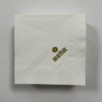 China 23*23cm Personalised Wedding Serviettes Napkins OEM ODM Paper Napkins White for sale