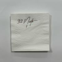 China 25*25cm Rose Gold Paper Napkins 2 Ply Disposable Paper Napkins for sale