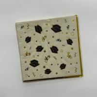 China Customizable Disposable Dinner Napkins 30x30cm 18gsm Luxury Paper Dinner Napkins for sale