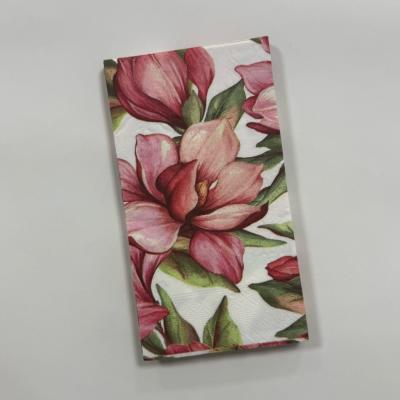 China Food Grade Ink Printed Paper Napkins 33*40cm 20g/M2 Flexographic for sale