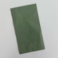 China 33*40cm Green Paper Napkins 1/4 Fold Printed Cocktail Napkins for sale