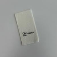 China Folded White Paper Napkins 33*33cm 2 Ply Disposable Napkins for sale