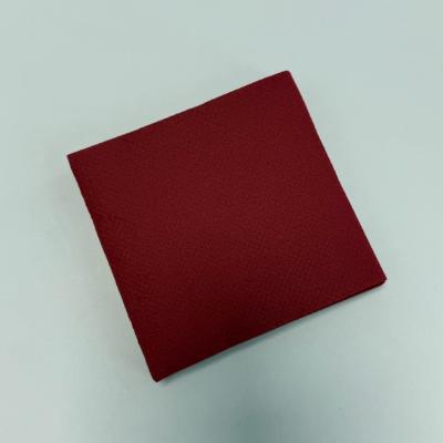China Wine Red Disposable Dinner Napkins Pre Folded Wedding Cocktail Napkins for sale