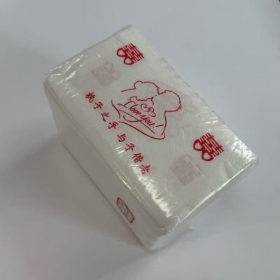 China Custom 21*16cm 2 Ply Facial Tissue Paper For Weddings And Parties for sale