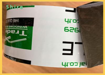 China Black White Upvc Window Tape Good Wettability Easy Peel Off  Anti Scratch for sale