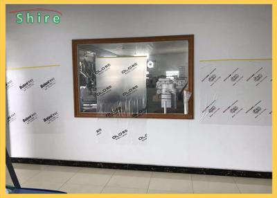 China Transparent Blue Auto Masking Film , Adhesive Masking Film Easy Apply for sale