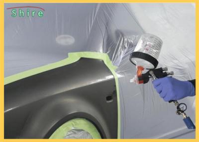 China Multi  Folded Car Paint Paint Masking Film Customized 7 - 11 Micron  Thickness for sale