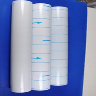 China easy peel off PE Adhesive Surface Protection Plastic Laser Cutting Film  protective film for sale