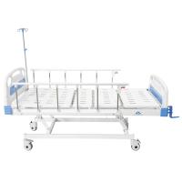 China MN-MB003 Medical Equipment Nursing Care Bed 3 Crank Manual Hospital Beds for sale