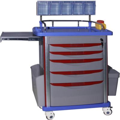 China MN-AC001 High Quality ABS Anesthesia Cart for Medical Surgical Room for sale