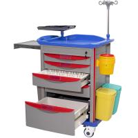 China MN-EC003  Good Price  Medical Emergency Trolley Treatment Cart for Hospital Use for sale