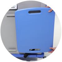 China MN-EC001 China Manufactured Medical ABS Material Emergency Trolley with Stainless Steel for sale