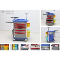 China MN-EC003  High Quality Medical Emergency Medicine Trolley Cart With Wheels for sale