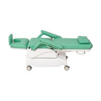 China Mn-BDC001B Economic 5 Function Electric Adjustable Patient Transfusion Reclining Dialysis Chair with Wheels for sale