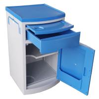 China MN-BL001 Portable  ABS Plastic Medical Storage Furniture Hospital Bedside Cabinet for sale