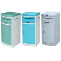 China MN-BL001   ABS Plastic Medical Storage Furniture Hospital Bedside Cabinet With Casters for sale